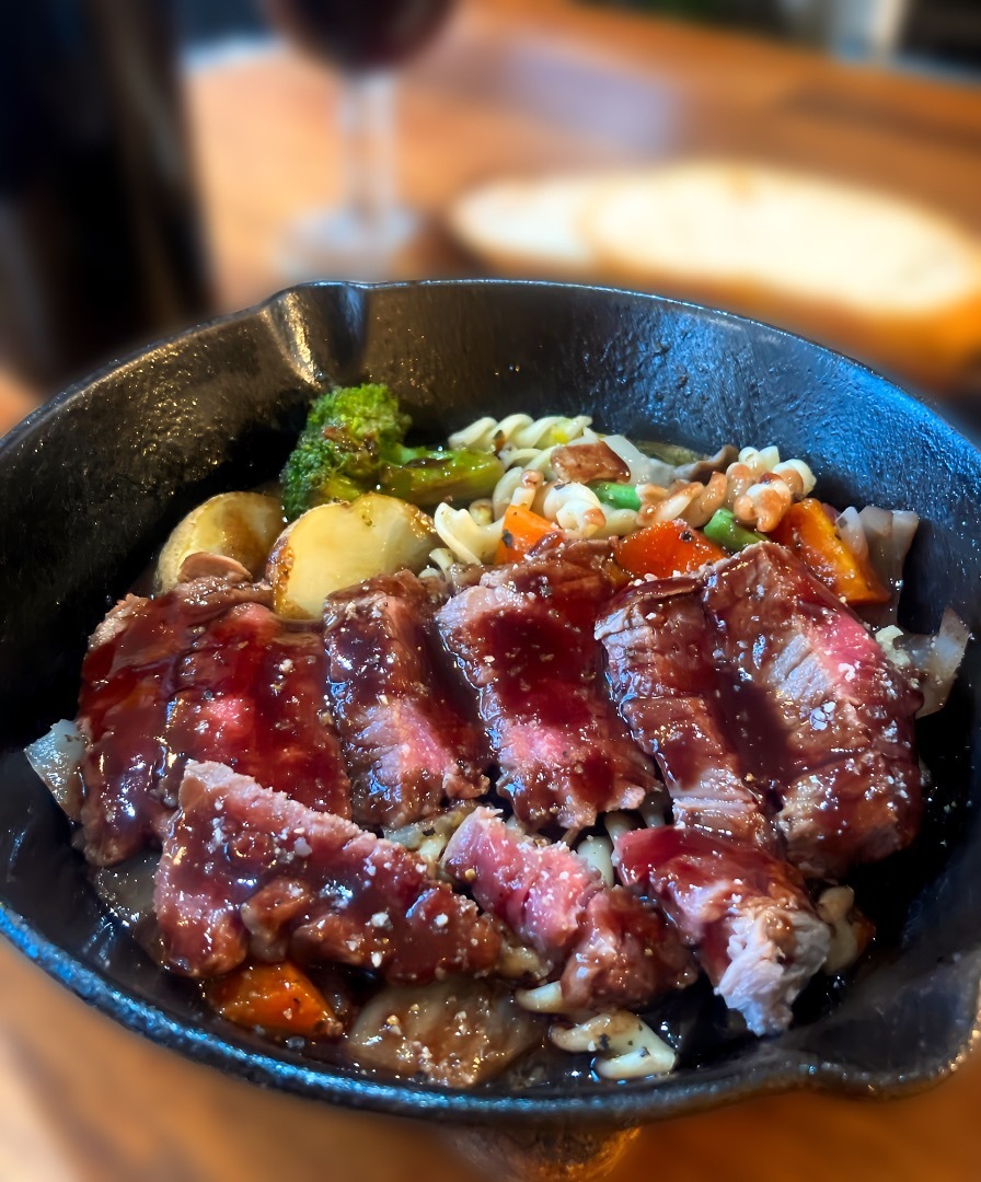 スキレットローストビーフ: ワクワク石芝食堂